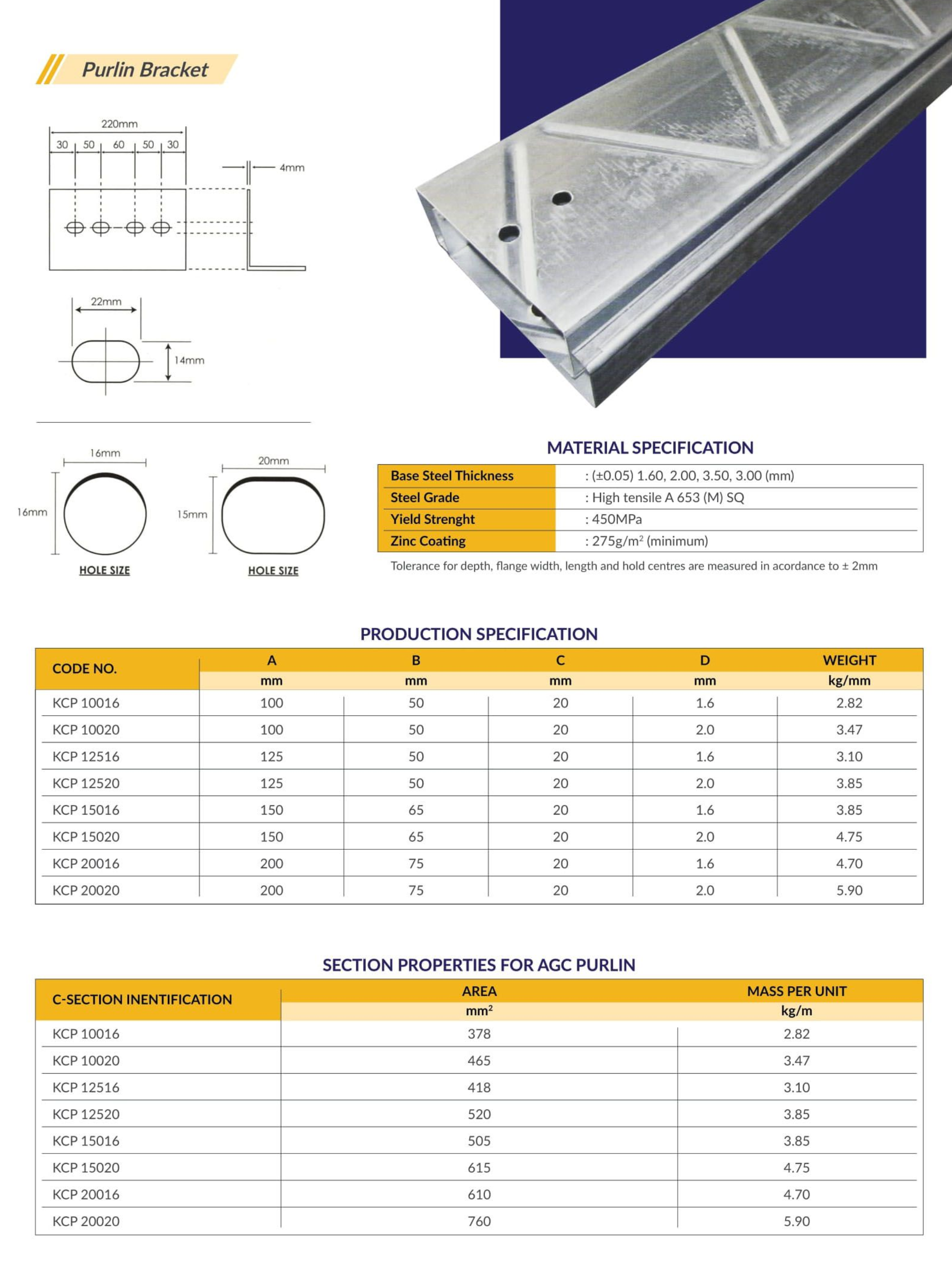 C PURLIN - Mingu International Trading (541186V)